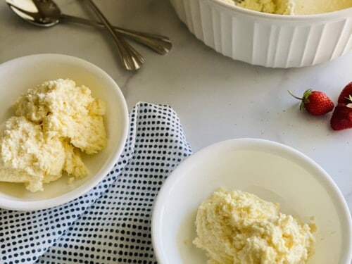 Gluten-Free Scoopable Cheesecake (no crust) - The Short Order Cook