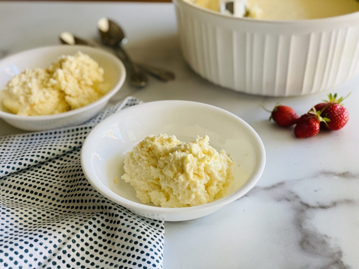 Gluten-Free Scoopable Cheesecake (no crust) - The Short Order Cook