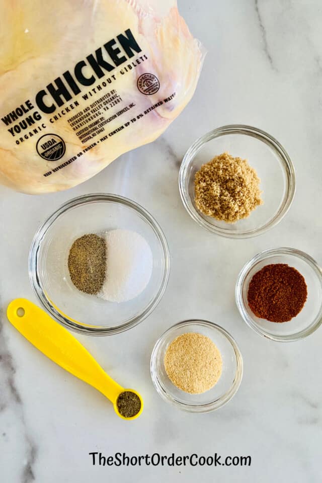 Easy Smoked Chicken Dry Rub - The Short Order Cook