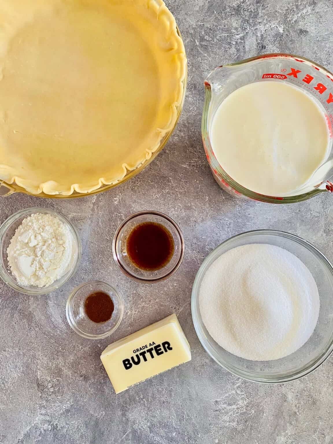 Indiana Sugar Cream Pie (Hoosier Pie) - The Short Order Cook