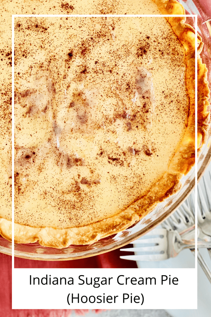 Indiana Sugar Cream Pie (Hoosier Pie) - The Short Order Cook