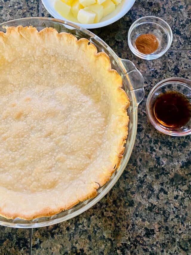 Indiana Sugar Cream Pie (Hoosier Pie) - The Short Order Cook