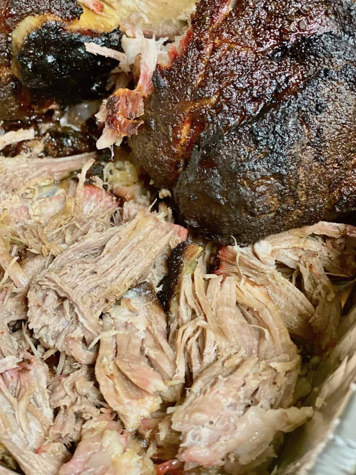 Smoked Pulled Pork Shoulder (pork butt) - The Short Order Cook