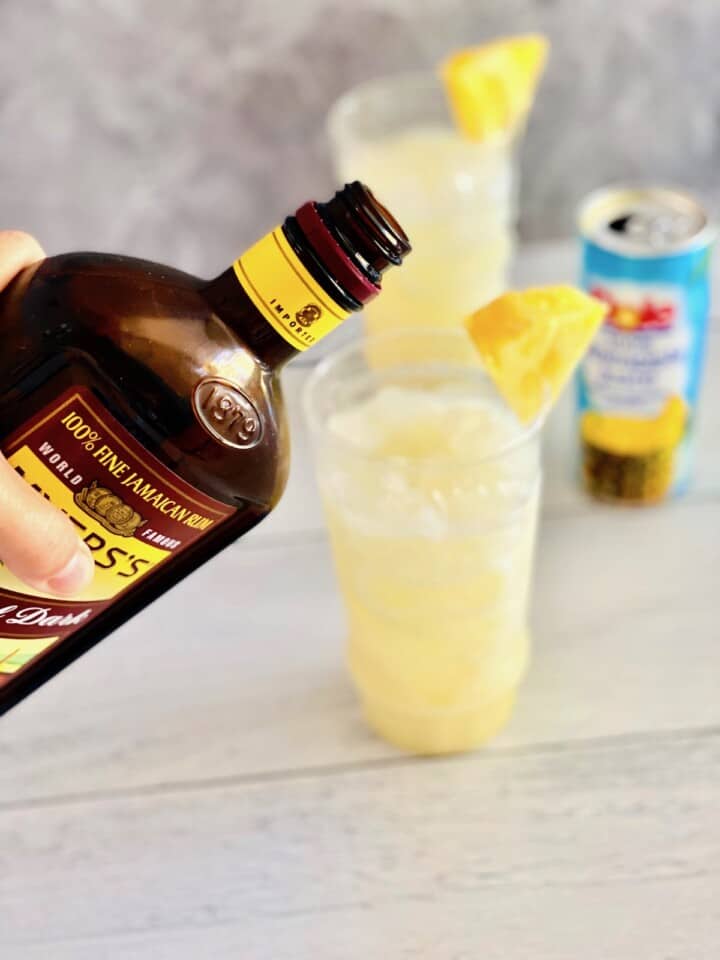 Pina Colada on the Rocks - The Short Order Cook