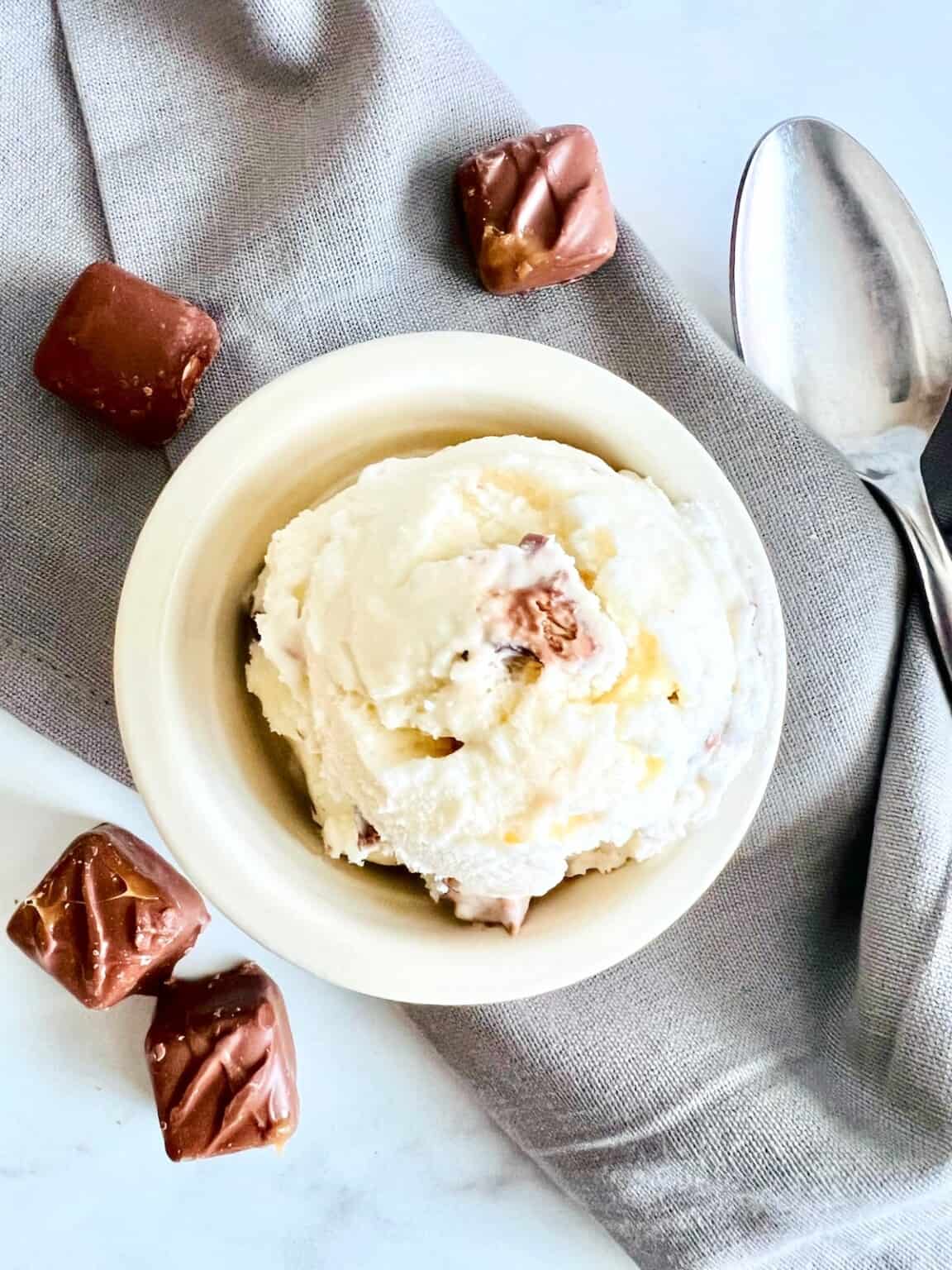 Candy Bar Ice Cream - The Short Order Cook