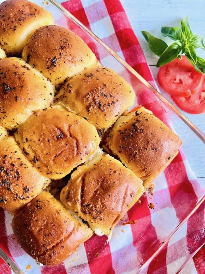 Caprese Sliders - The Short Order Cook