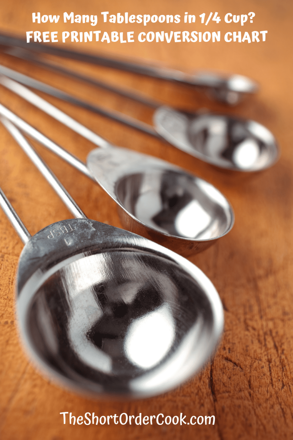 How Many Tablespoons in 1/4 Cup (Free Printable Chart) - The Short ...