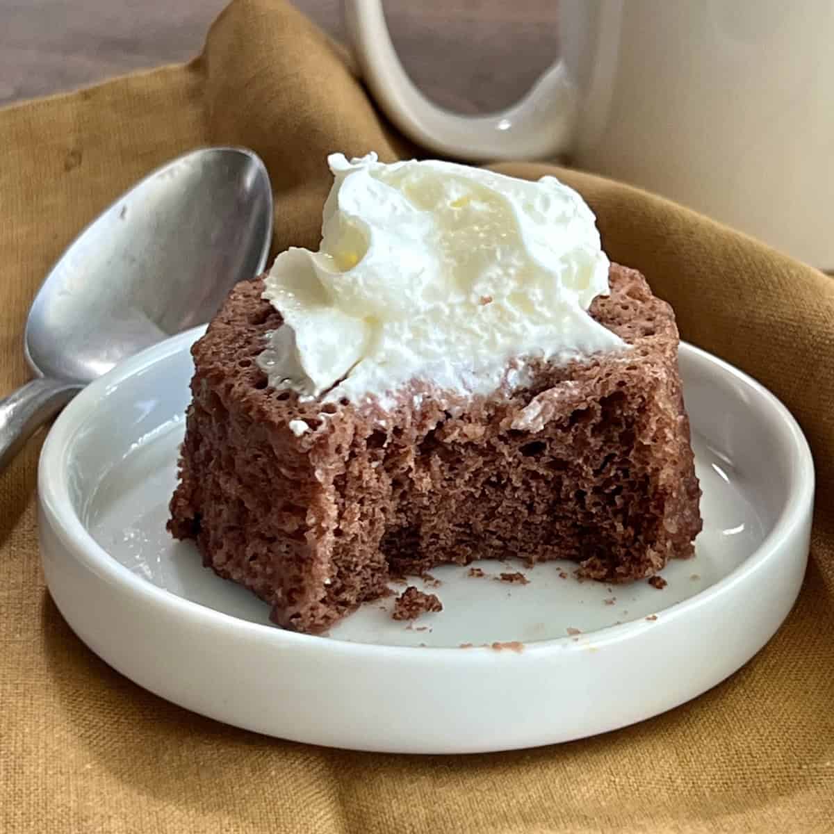 3-2-1 Mug Cake - The Short Order Cook