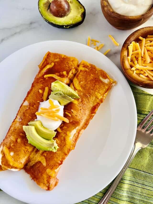 Potato Enchiladas - The Short Order Cook
