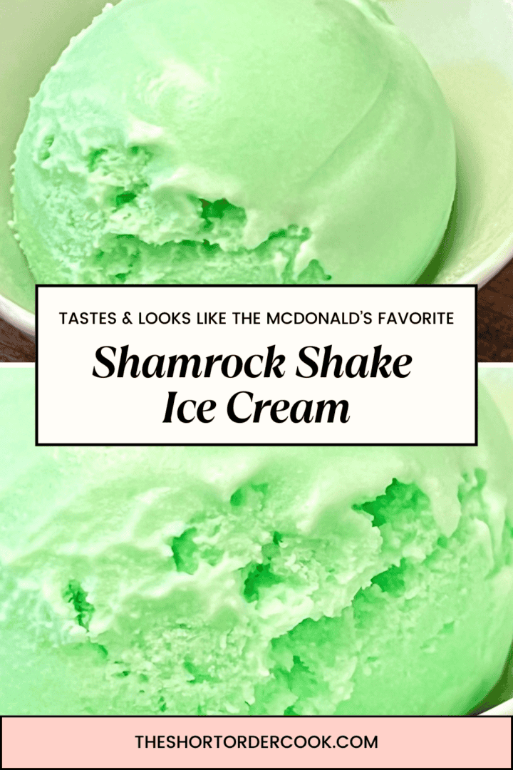 Shamrock Shake Ice Cream - The Short Order Cook