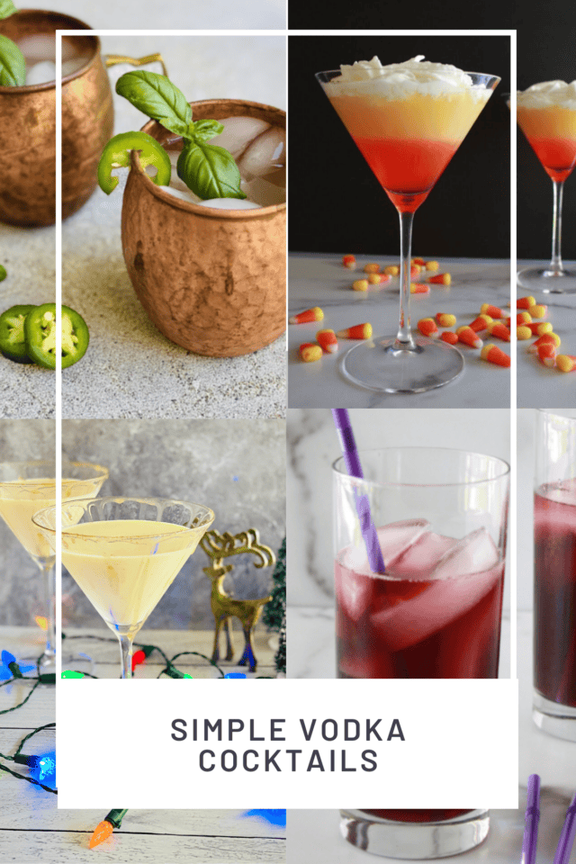 Simple Vodka Cocktails - The Short Order Cook