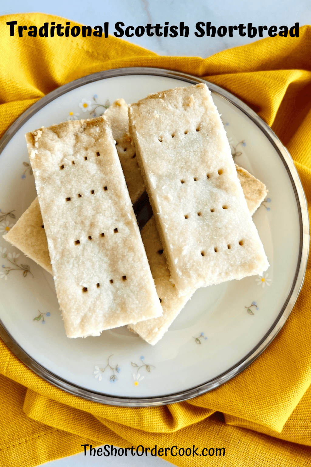 Traditional Scottish Shortbread (Walker's copycat) - The Short Order Cook