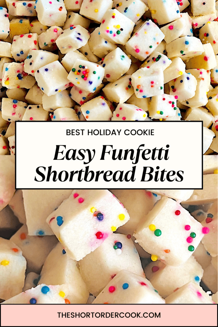 Easy Shortbread Bites - The Short Order Cook