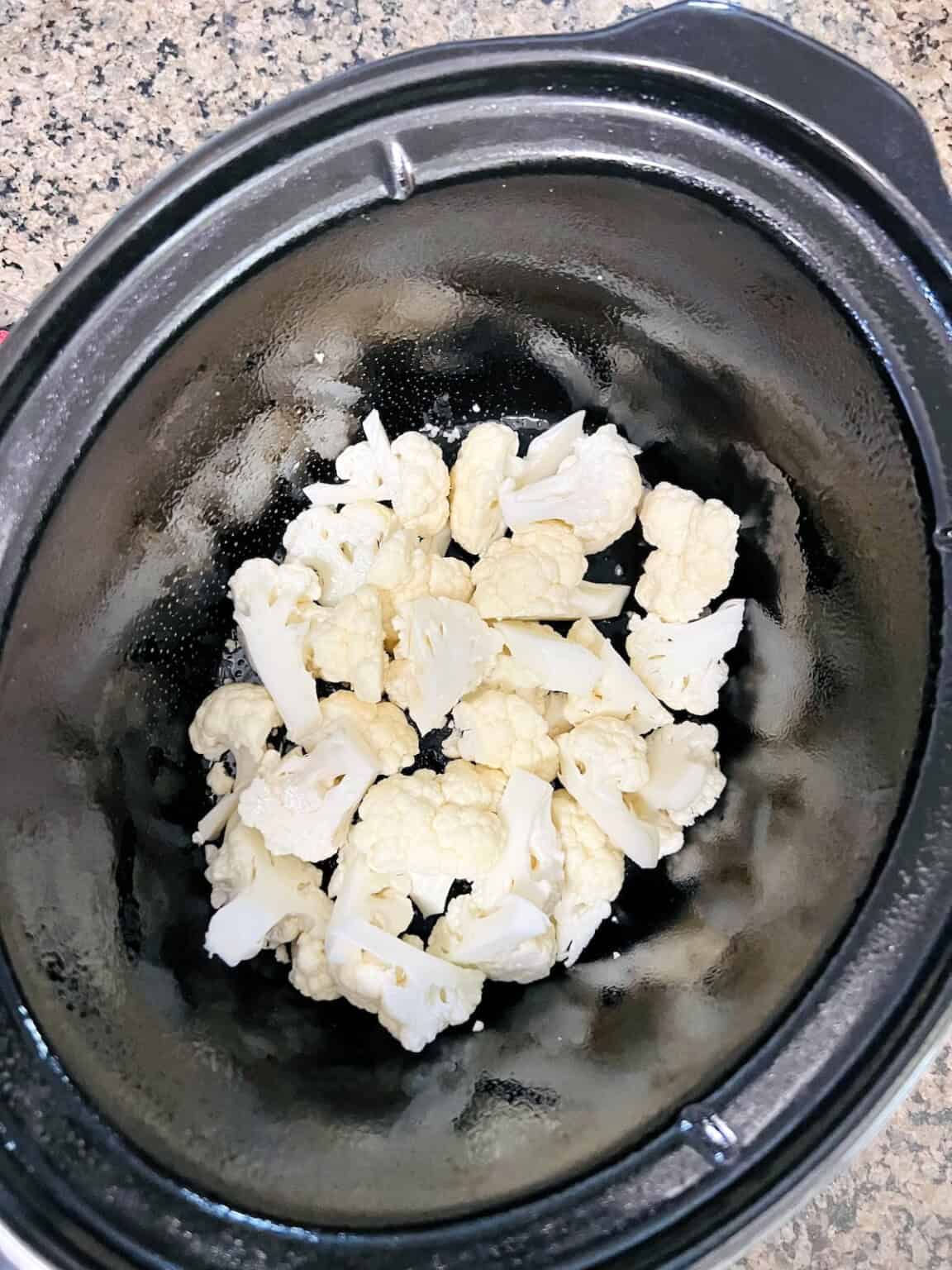 Slow Cooker Loaded Chicken & Cauliflower Casserole - The Short Order Cook