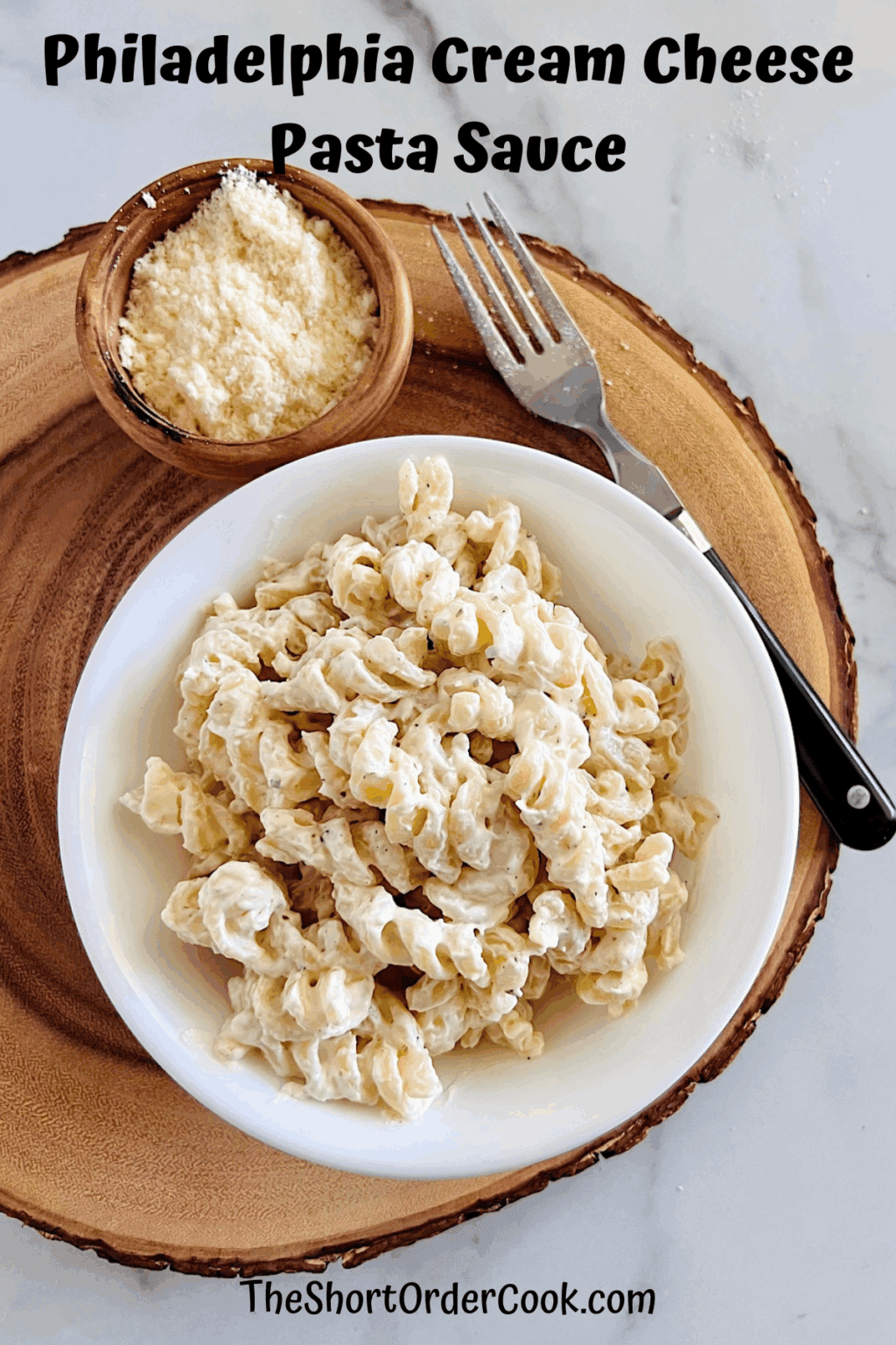 Philadelphia Cream Cheese Pasta Sauce - The Short Order Cook